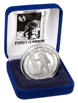 Space Museum Celebrates with Apollo 11 Silver Coin