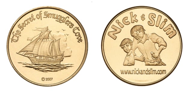 Custom Gold Pirate Doubloons Make for a Flashy Promotion